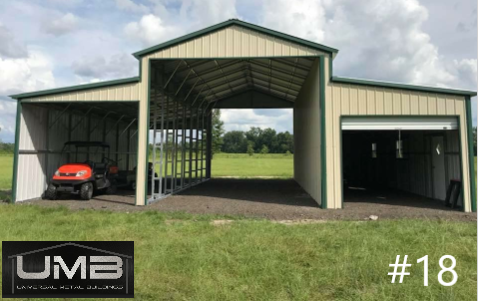 44x30 VR Barn - Universal Metal Buildings