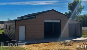 42x30 Metal Barn Building - Universal Metal Buildings
